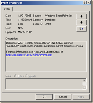 SharePoint: Worst SharePoint Error Message? | Mike Smith's Tech ...
